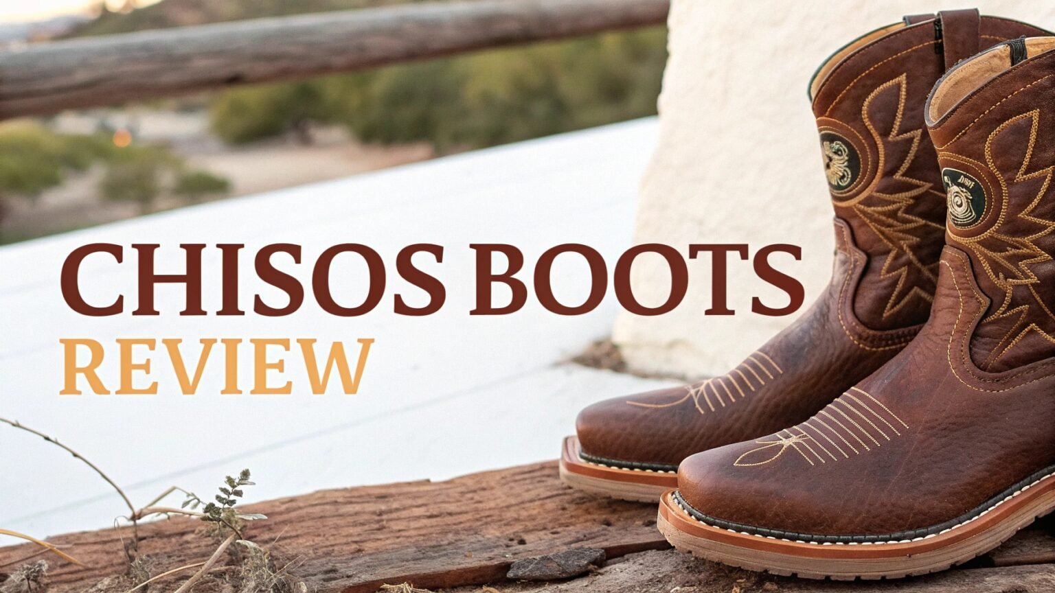 Chisos Boots Review: Comfort Meets Craftsmanship in Western Footwear