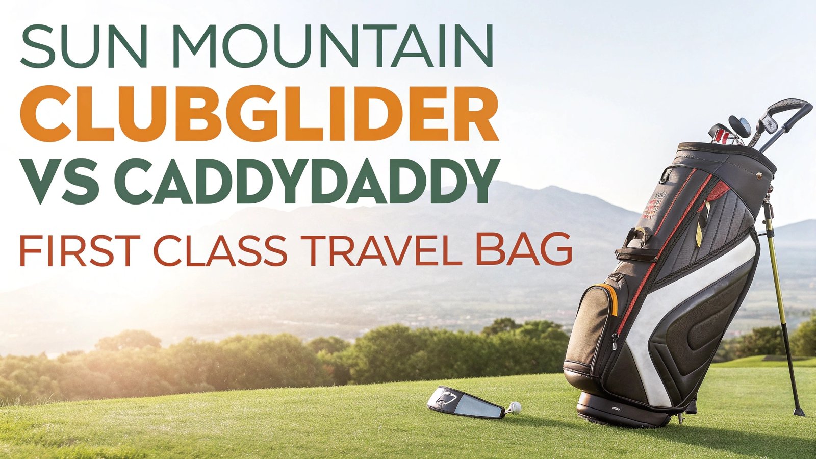 Sun Mountain ClubGlider vs CaddyDaddy First Class Travel Bag