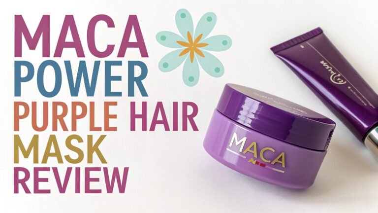 Maca Power Purple Hair Mask Review: Worth Trying?